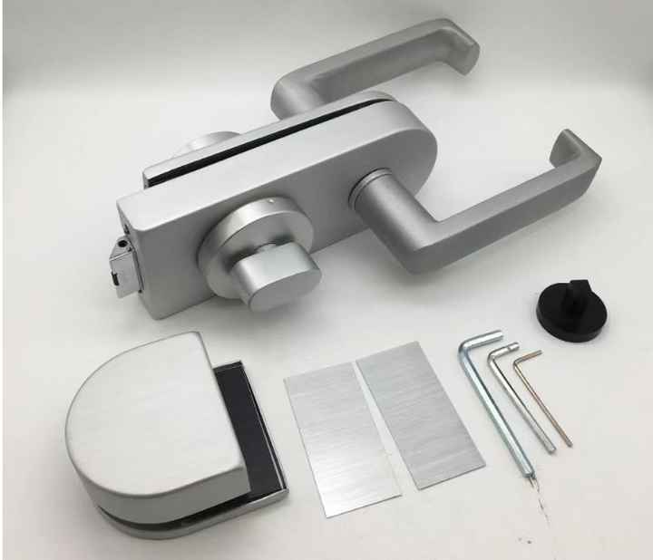 Good Quality Commercial Glass Door Lock Fancy Door Handles With Key ...