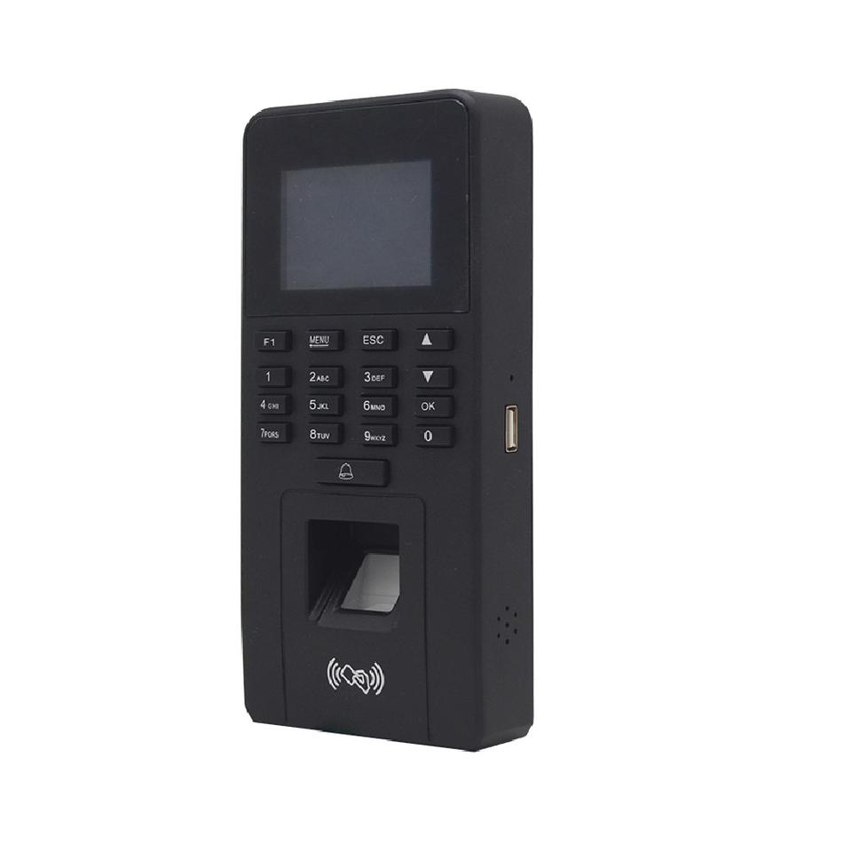 Biometric USB Fingerprint Scanner Collins Black High Gloss Wooden Time ...