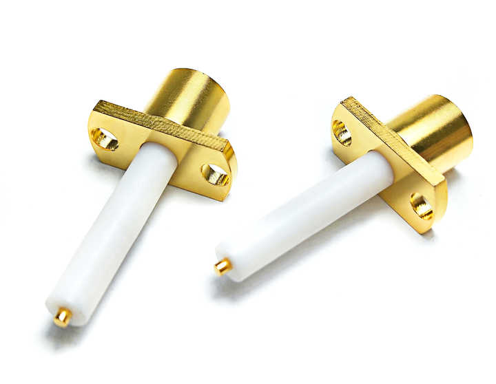 Bma Connector Rf Coaxial Cable Adaptor Connector Female Jack Holes ...