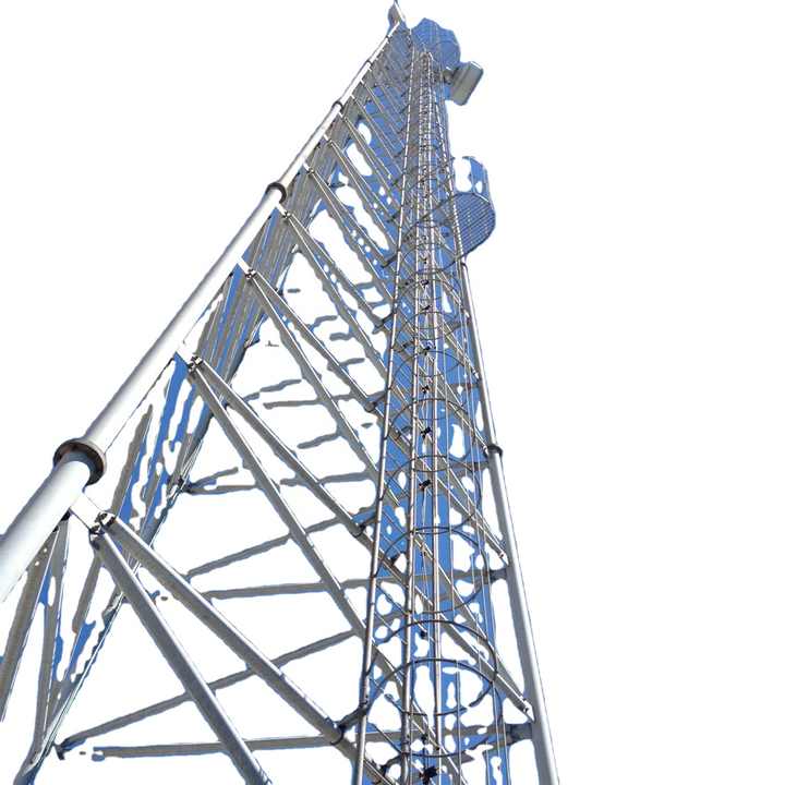 4G Lattice Mast Wifi Base Station Cell Antennas 30 Meter