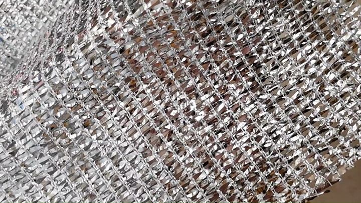 70% Reflective Silver Sun Shade Cloth Aluminum Foil Shade Net Outdoor ...