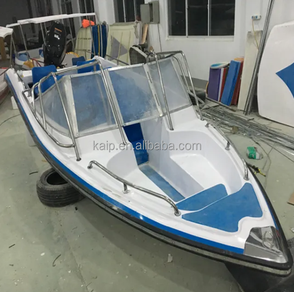 Fiberglass Speedboat - Ideal for Sea Fishing & Amusement