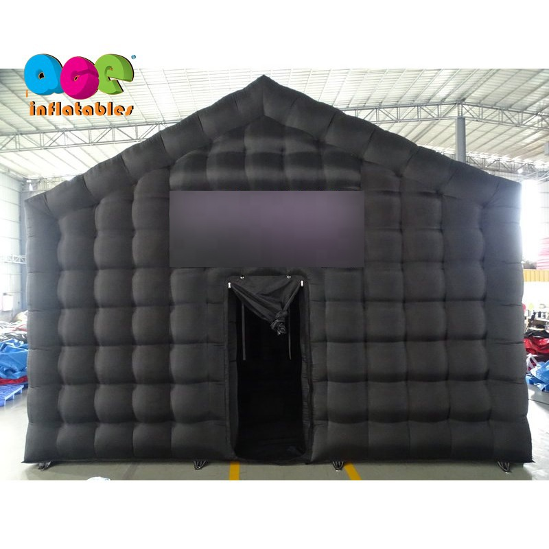Custom Black Large 20ft Portable Party Led Lighting Inflatable ...