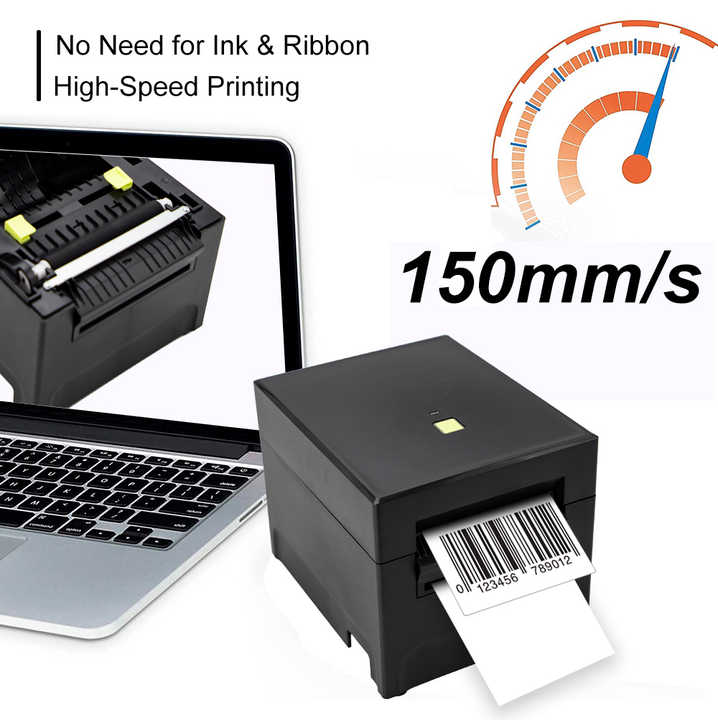 Aiyin 80mm Thermal Receipt Printer - Efficient Waybill Machine