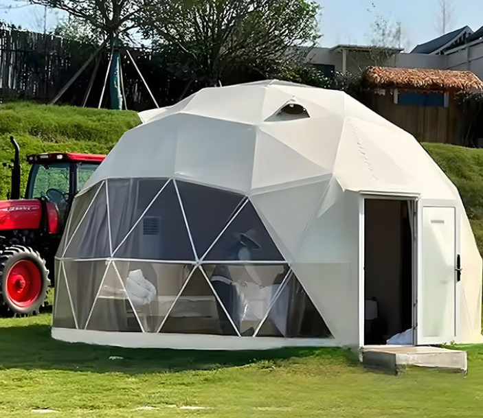 PVC Geodesic Ball Tent Easy Setup Dome Tent for Outdoor Camping Sites ...