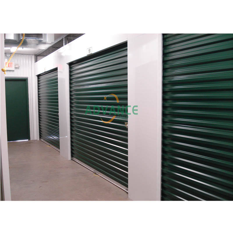 Anti-theft Garage Vertical Rolling Steel Roller Shutter Door