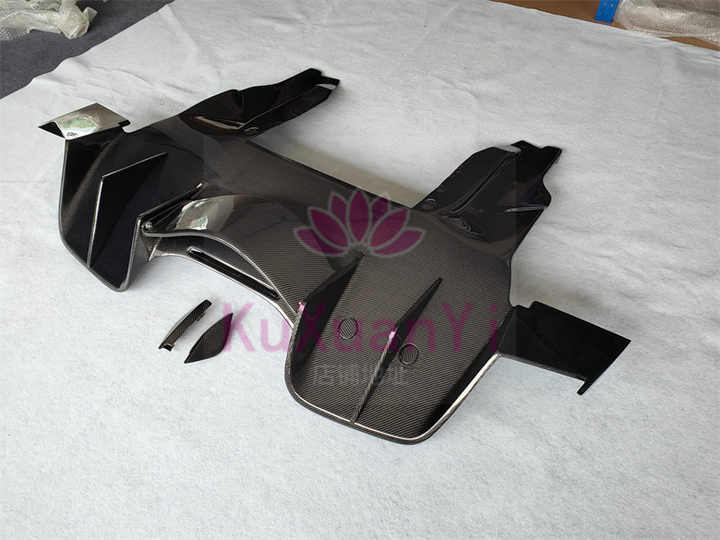 Enhance Your Mclaren 650S with KUXUANYI Carbon Fiber Diffuser