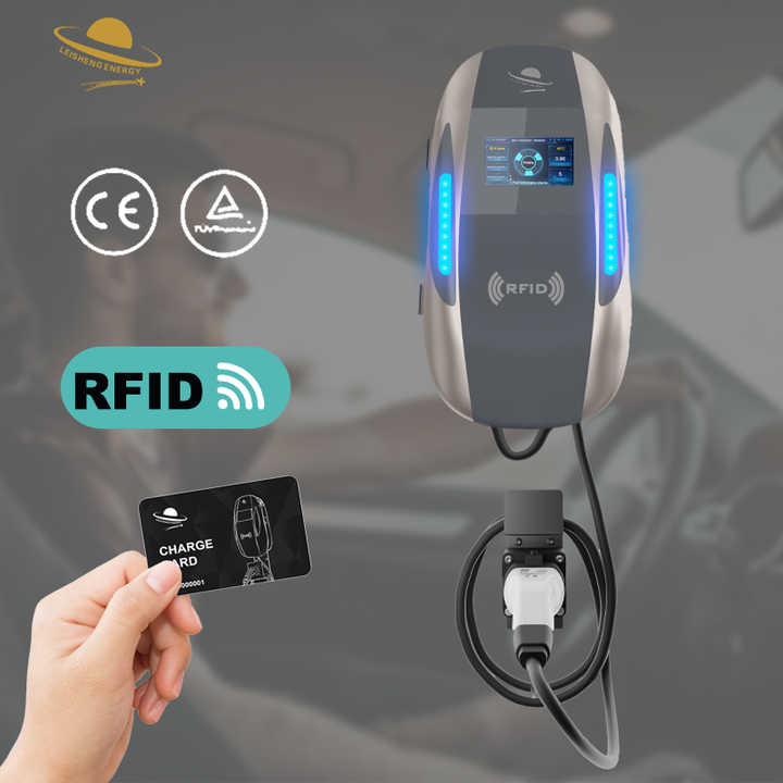 Evse Wallbox 32a Ev Charging Station 7kw 11kw 22kw Ip65 Degree Electric Car Charger Wallbox ...