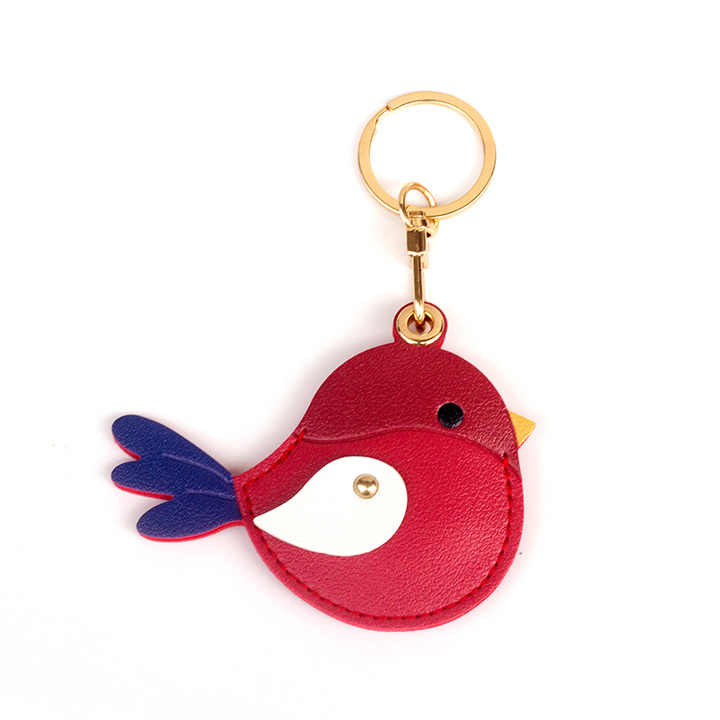 Original Cute Sparrow-Shape Access Control Card Holder Keychain ...