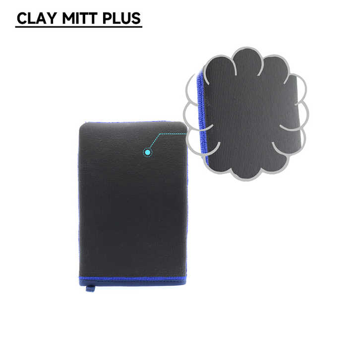 Clay Mitt Car Wash Functional Magic Car Detailing Plus Microfiber ultra ...