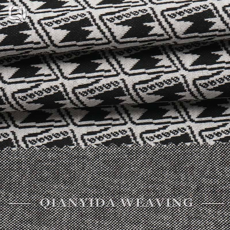 W1015 Computerized Jacquard Stretch Fabric 83%Polyester 15%Rayon 2 ...