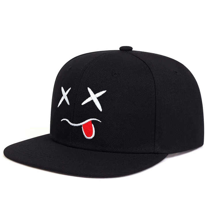 Fashion Personality Hat Men'S Flat Brim Women'S Street Casual Hip-Hop ...