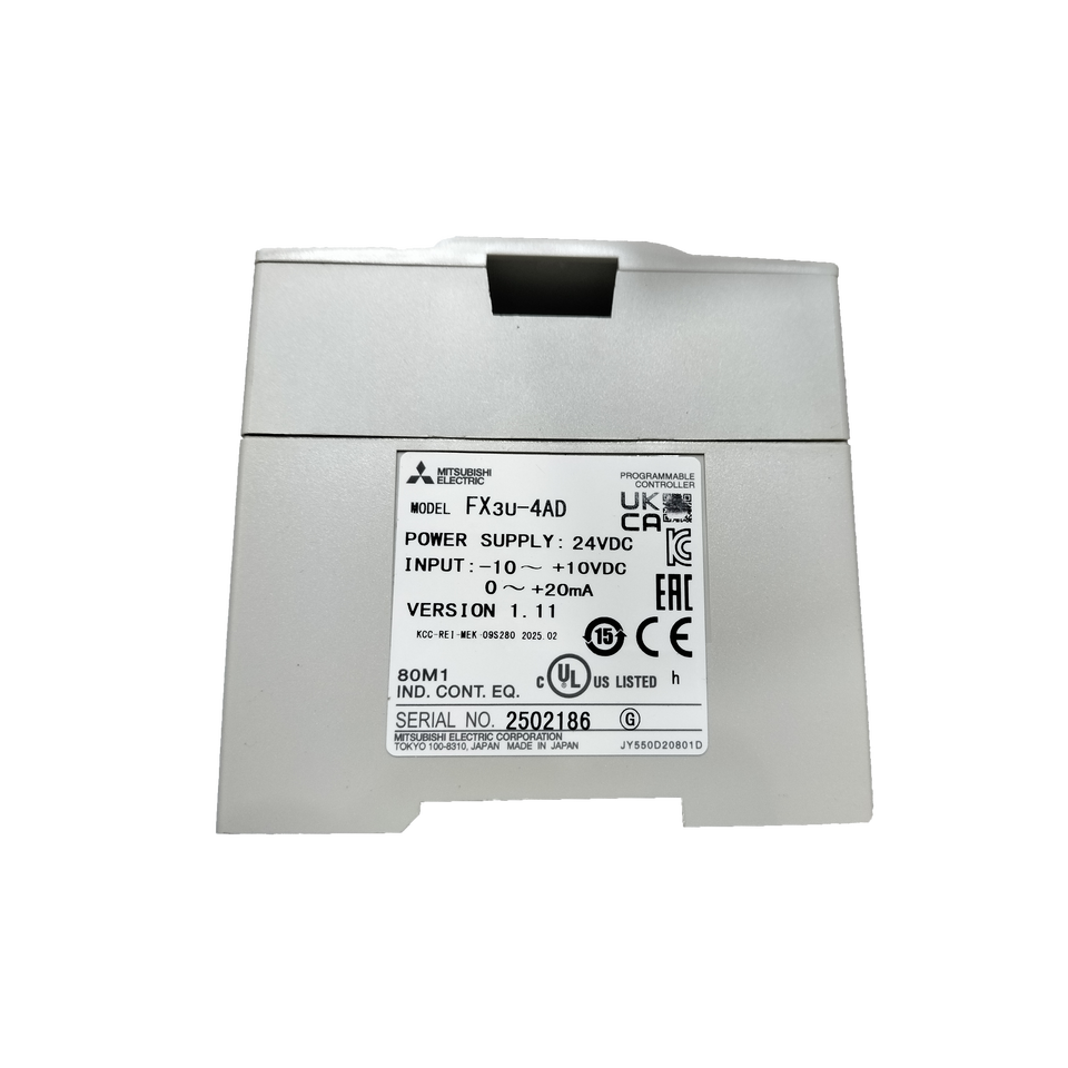 Mitsubishi PLC Analog Module FX5-4AD-TC-ADP Industrial Automation ...