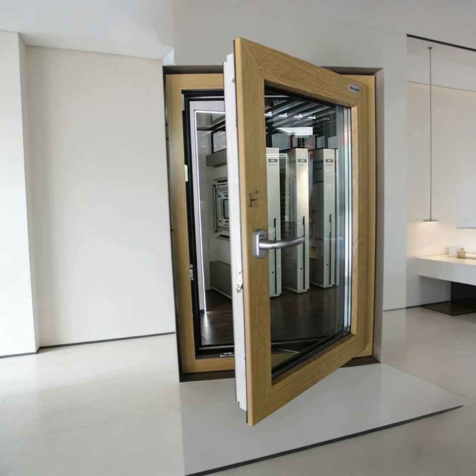 Germany Veka UPVC Frame Passive House Energy Saving Triple Double ...