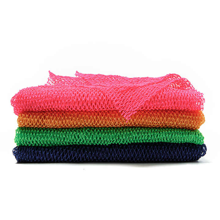 African Net Nylon Bath Towel High Stretch Towel Exfoliating ...
