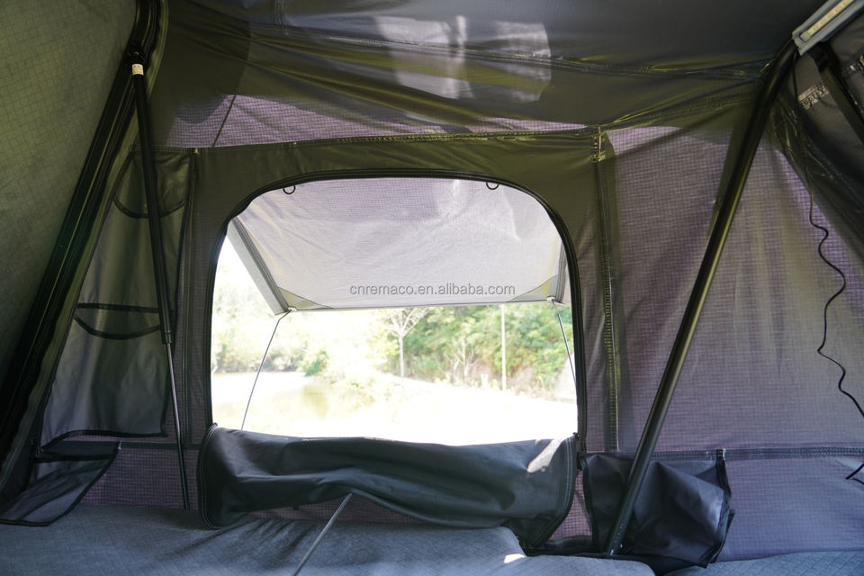 2024 3 4 Person Camping 4x4 over Land Rooftop Tent - ABS Hard Shell