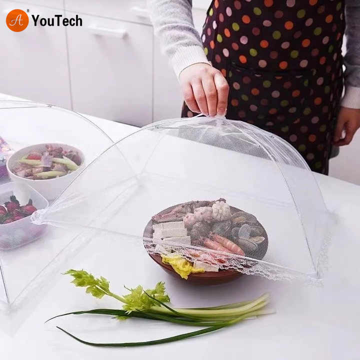 Ayou Foldable Food Mesh Covers - Anti-Mosquito & Breathable