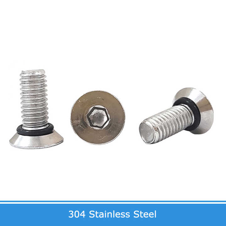 Customized Stainless Steel Countersunk Hexagonal Waterproof Oil Proof ...