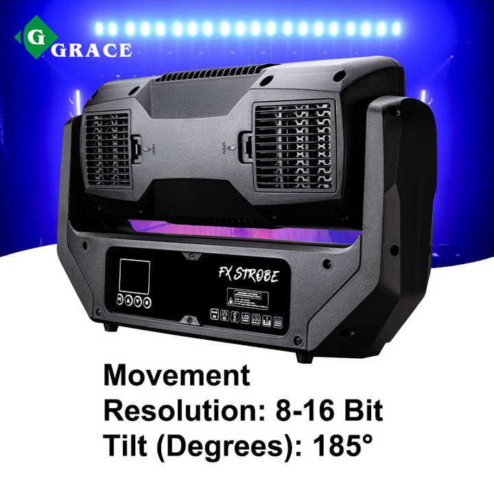Igracelite RGB Pixel Panel LED Moving Strobe Light for Disco Party Club Bar DJ Show Stage ...
