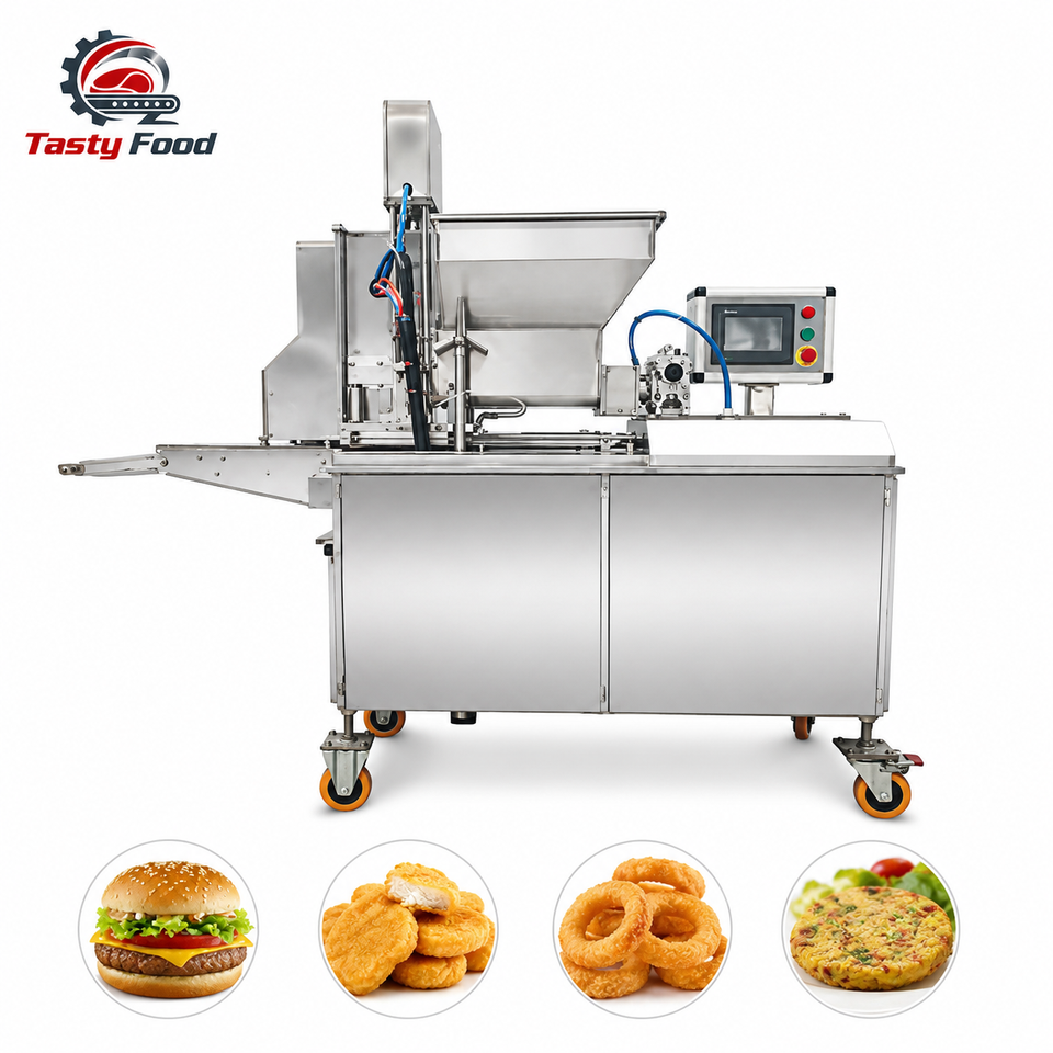 Automatic Industrial Stainless Steel Chicken Nuggets Burger Patty ...