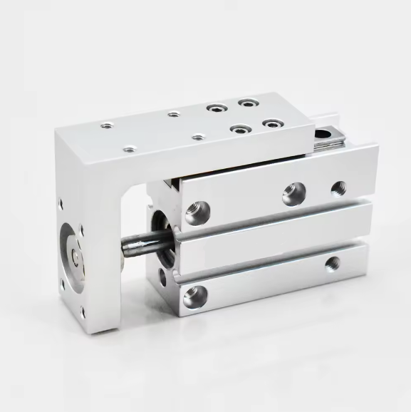 Mxh Series Pneumatic Cylinder Workbench Sliding Pneumatic Cylinder Hole 6mm Linear Guide Compact ...
