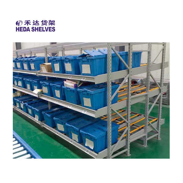 Light Duty Gravity Flow Roller Rack - Customizable Storage