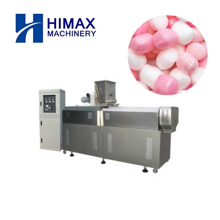 Biodegradable Loose Fill Packing peanuts Corn Buffer Making Machine ...