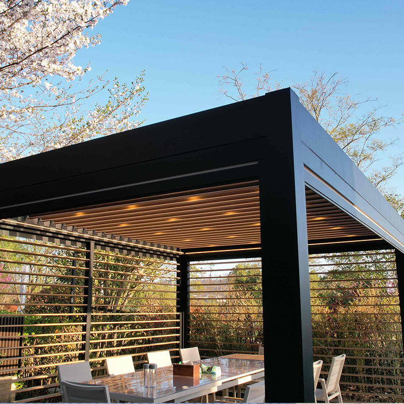 6x6 Aluminum Waterproof Sun Louver for Outdoor Garden Car Awning ...