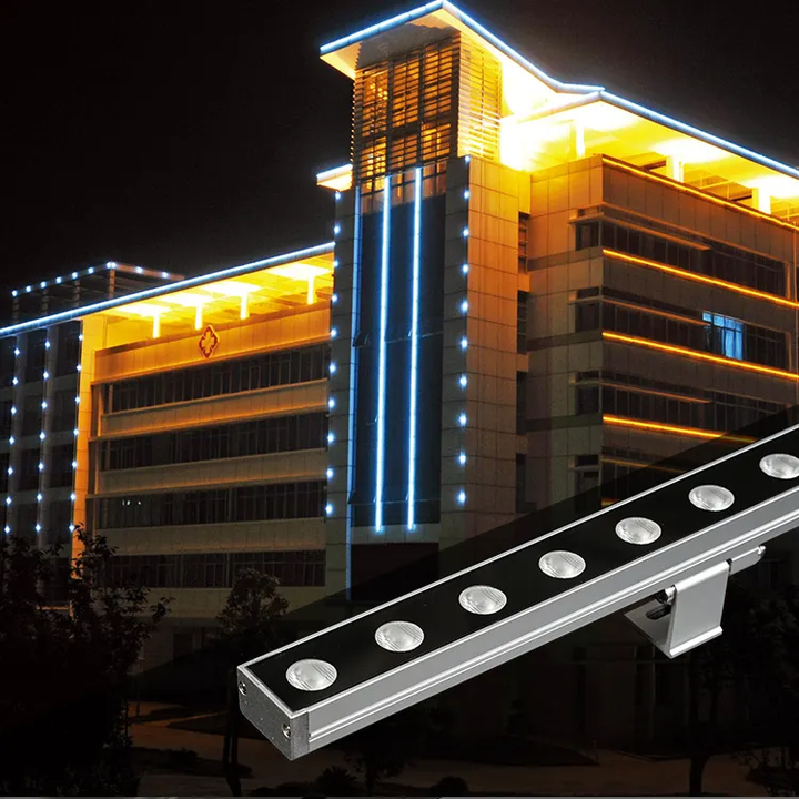 For High Rise Building Decoration Lights Linear Building Facade ...
