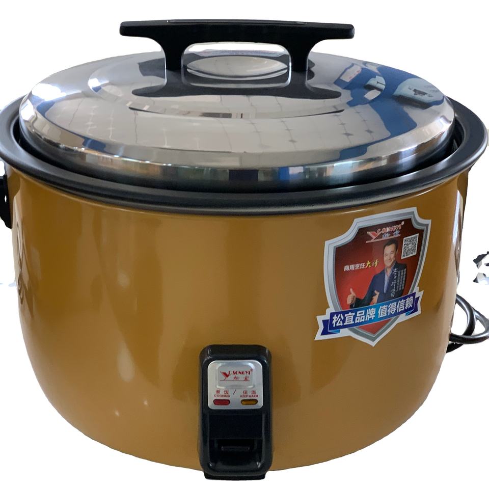 6KG Drum Shape Commercial Rice Cooker - 40 Cups Capacity, Ideal for ...