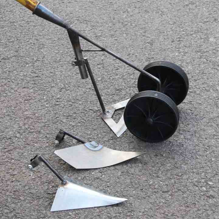 Dual-Wheel Assisted Push Hoe & Plow| Alibaba.com