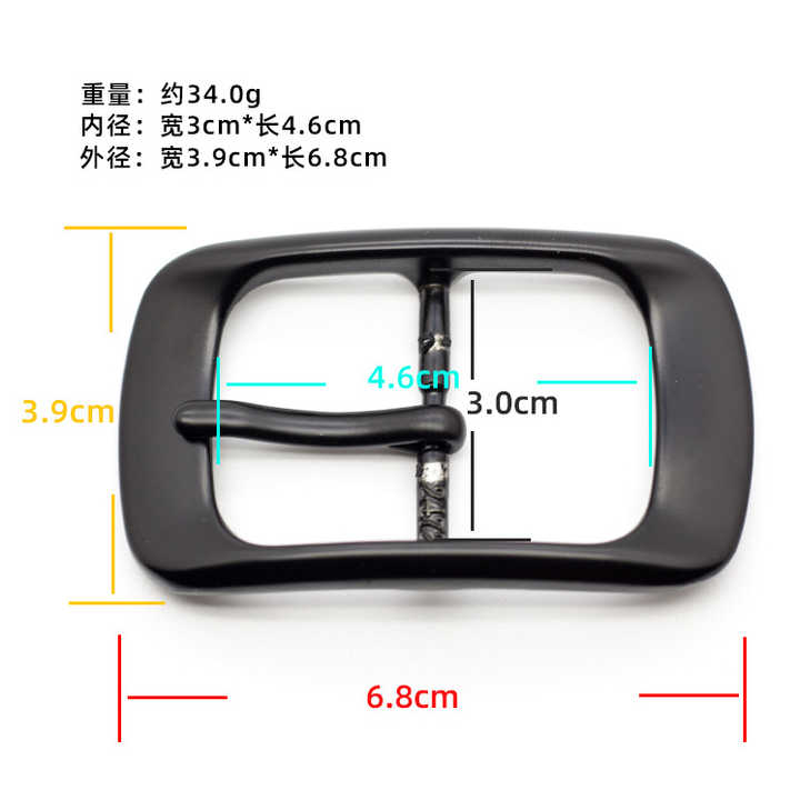 Cloxy 30mm Metal Tri-glide Pin Buckles for Belt Women's Belt Buckle ...