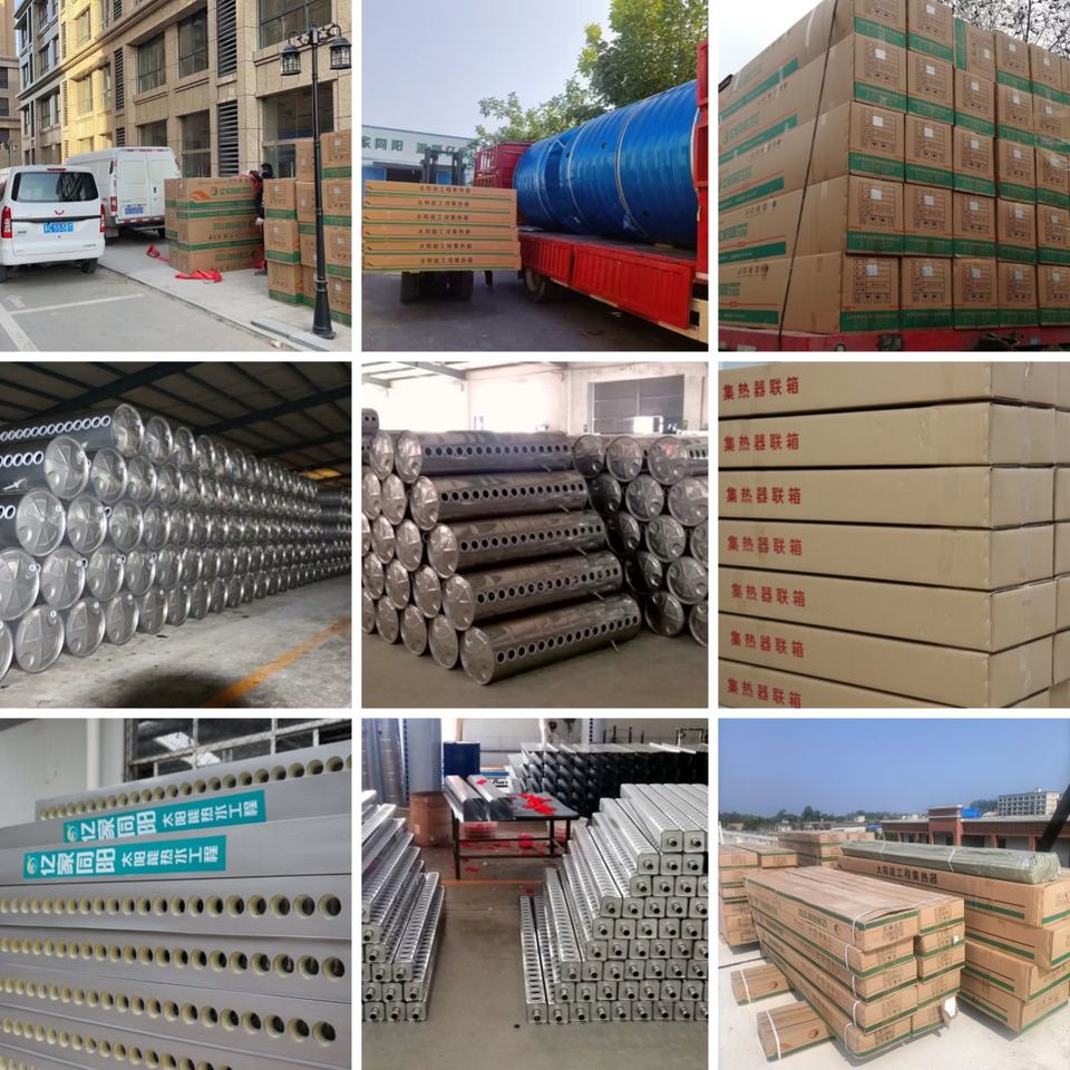 Factory Direct Sales Independent Solar Flat Plate Collector for Outdoor ...