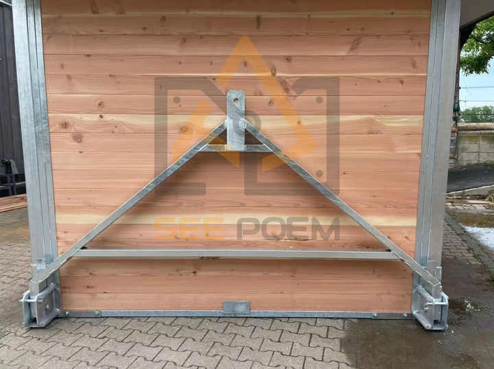 Mobile Horse Shelter Mobile Horse Stable with Roof Outdoor Portable ...