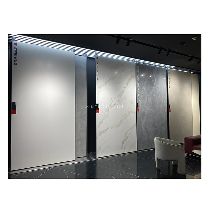 Black Sintered Stone Tiles for Modern Interior Floor and Feature Wall ...