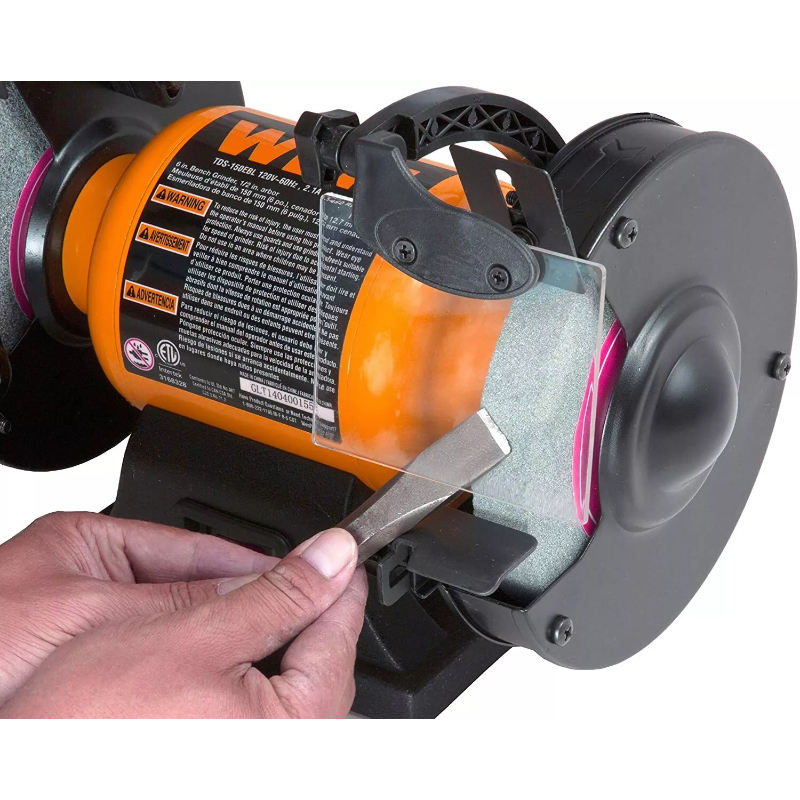 Bench Grinder Flexible Work Light 200mm Coolant Tray Electric ...