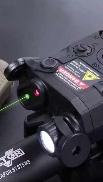 PEQ-15 Tactical Box - Night Frame Combat Laser Gun Flashlight