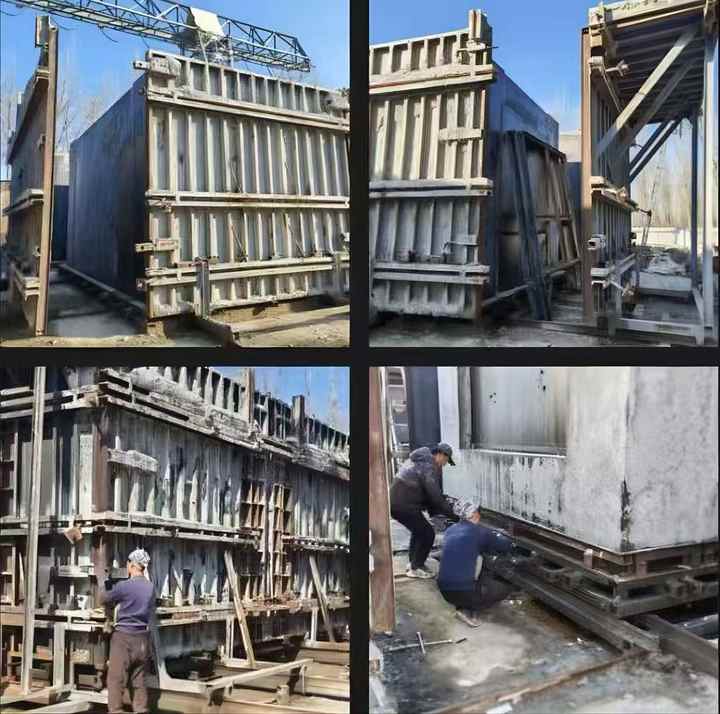Prefab House Mould for the Molded Houses/concrete Precast Houses ...