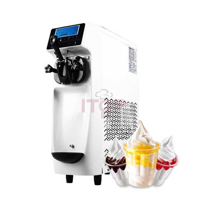 Coffee Shop Ice Cream Machine - Soft Serve Maker 220V