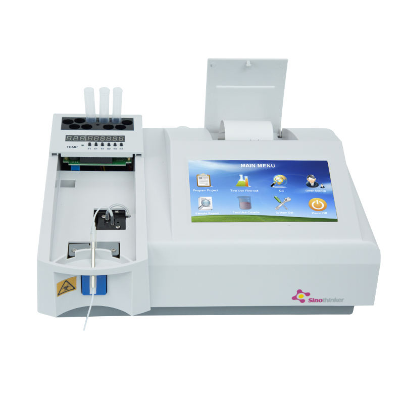 Factory Semi Auto Biochemistry Analyzer Clinical Blood Testing ...