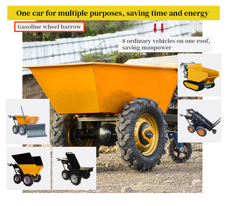 Low Price Pakistan Wheelbarrow Motorized Option & Wheel Tyre Included ...