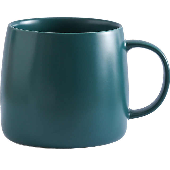 Wholesale Custom 16oz Color Glaze Matte Ceramic Coffee Mug