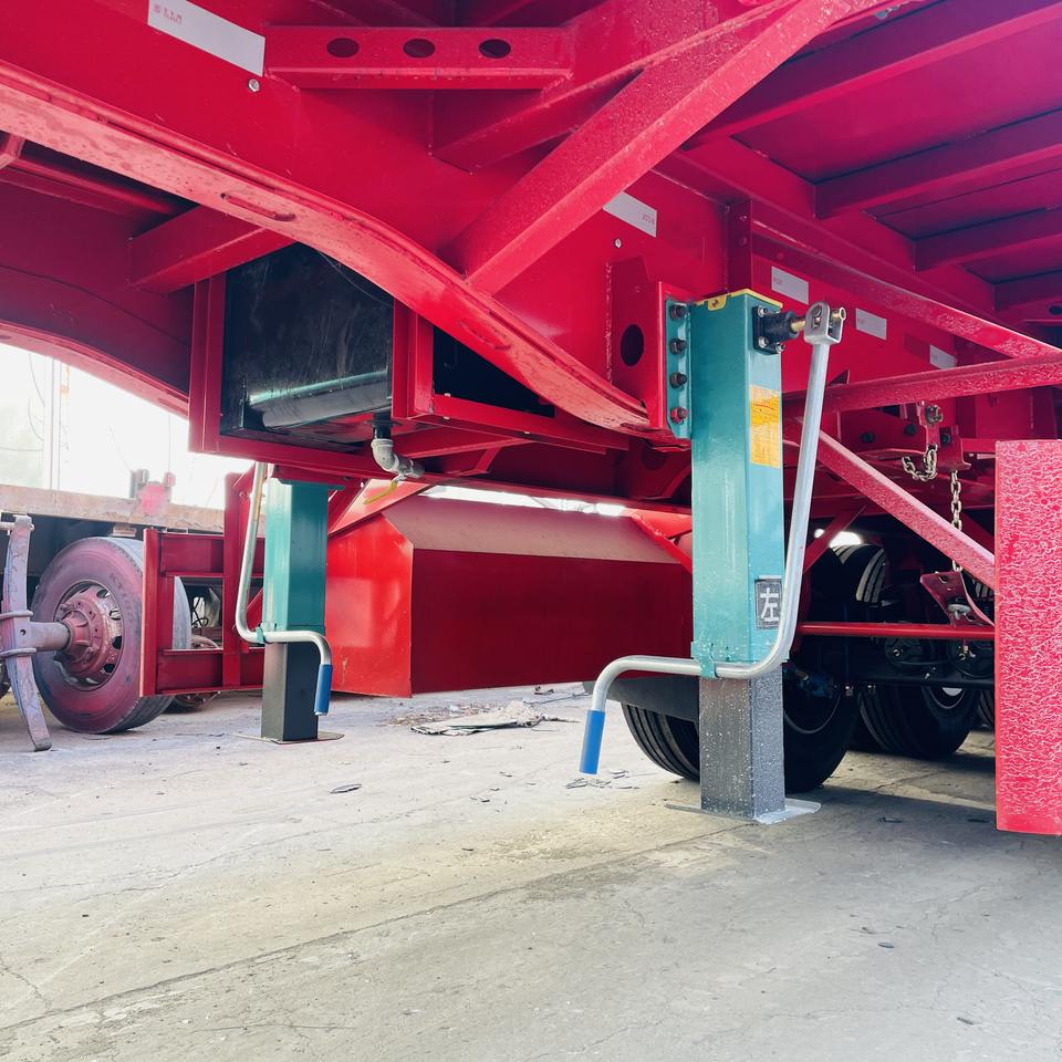 Heavy Duty Steel 3 Axles Box Van Side Dump Rear Tipper 40-80T Max ...