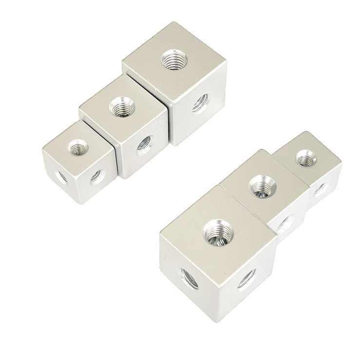 Fixing Block Aluminum Alloy Multifunctional 10x10x10mm Connector Cube ...