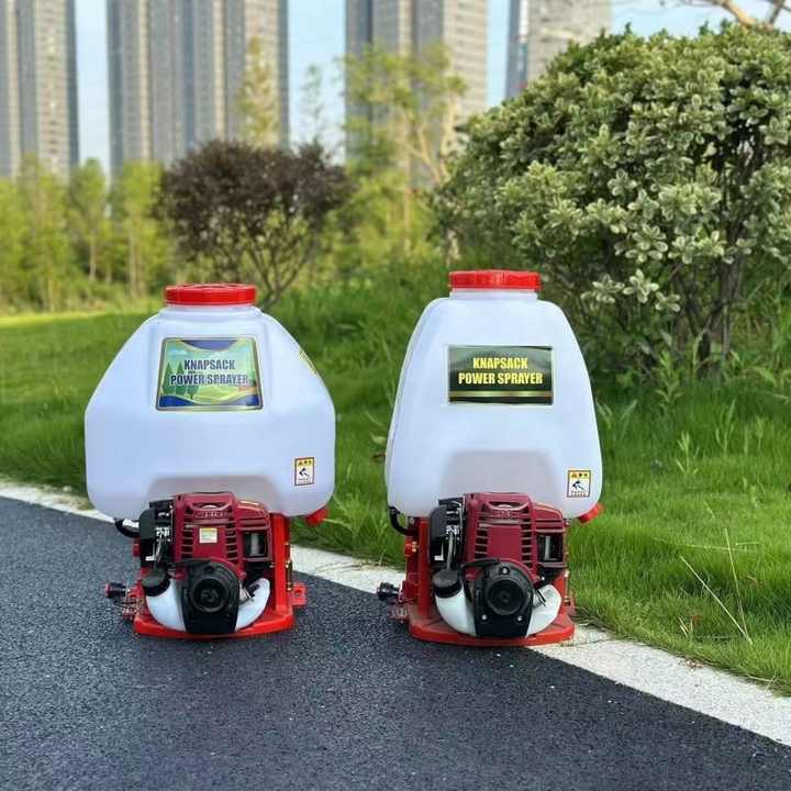 High-Pressure Four-Stroke Backpack Gasoline Sprayer Pure Copper Pump ...