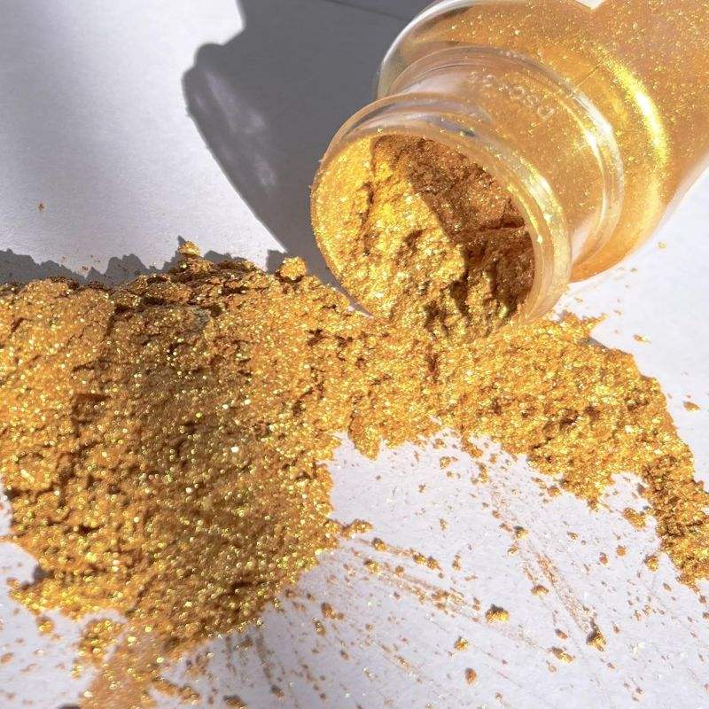 Gold Edible Luster Dust Baking Ingredients Powder Edible Shimmer ...