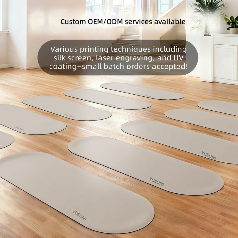 Wholesale Custom Logo Color Size and Shape PU Rubber Yoga Mat High ...