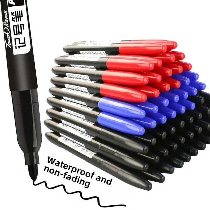 Stylo marqueur permanent pour papier verre métal céramique tissu-pointe ...