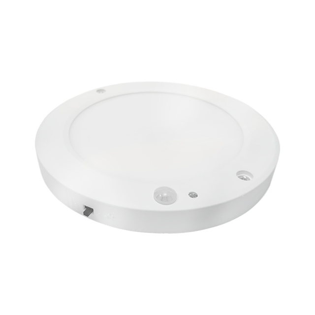 Modern LED Radar Sensor Ceiling Light Surface Mounted Plastic Base for ...