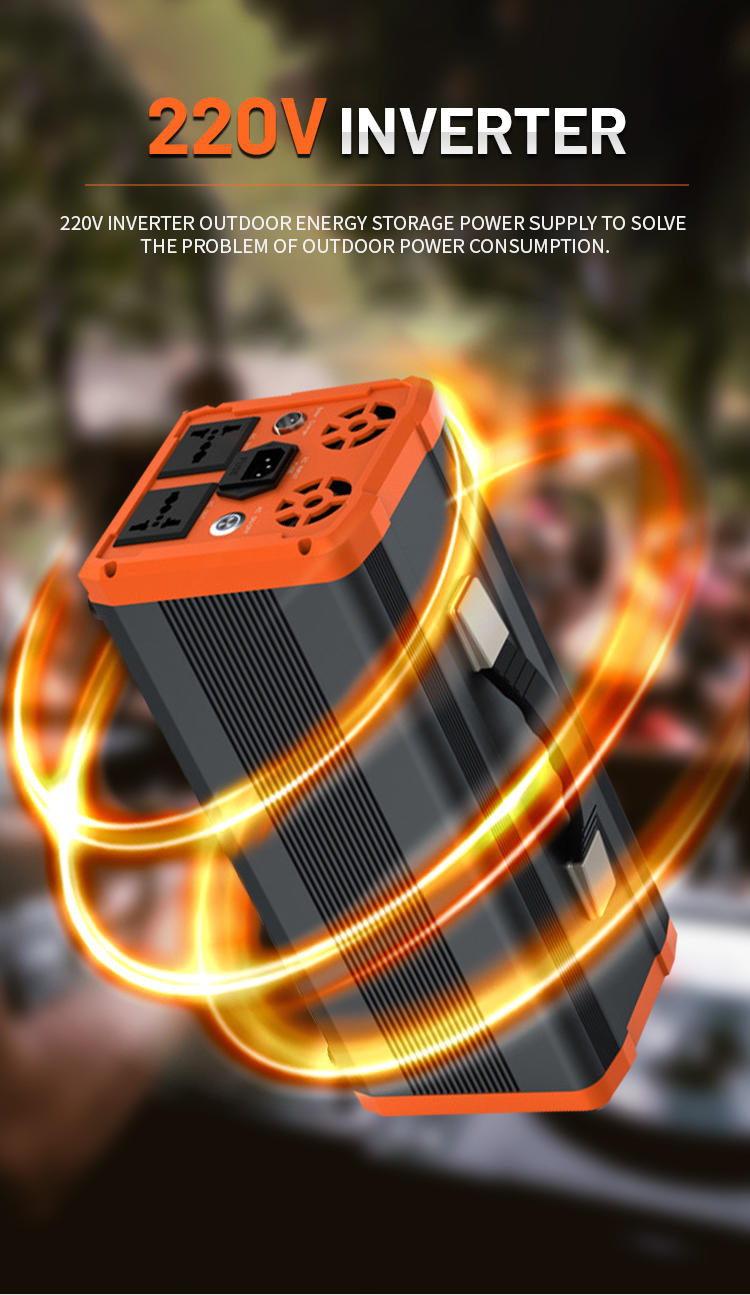 Solar Battery Portable Generator 1200w 1050wh Multipurpose Fishing ...